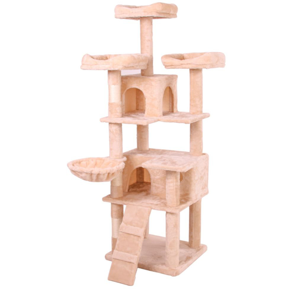 Tucker Murphy Pet™ 63 Inch H Cat Tree Multi-Level Cat Tree Tower Small ...
