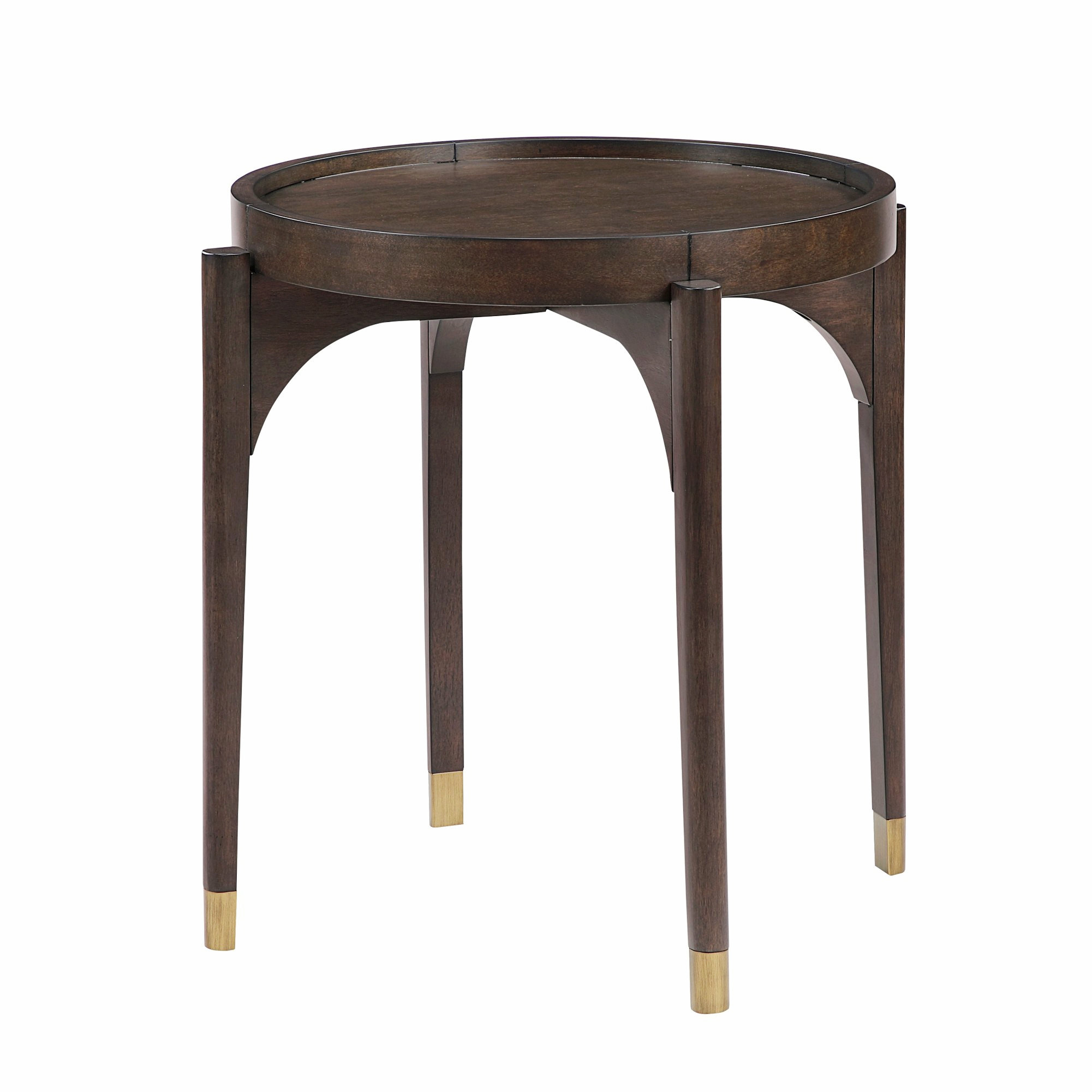 Hokku Designs Round End Table, Small Side Table For Living Room | Wayfair
