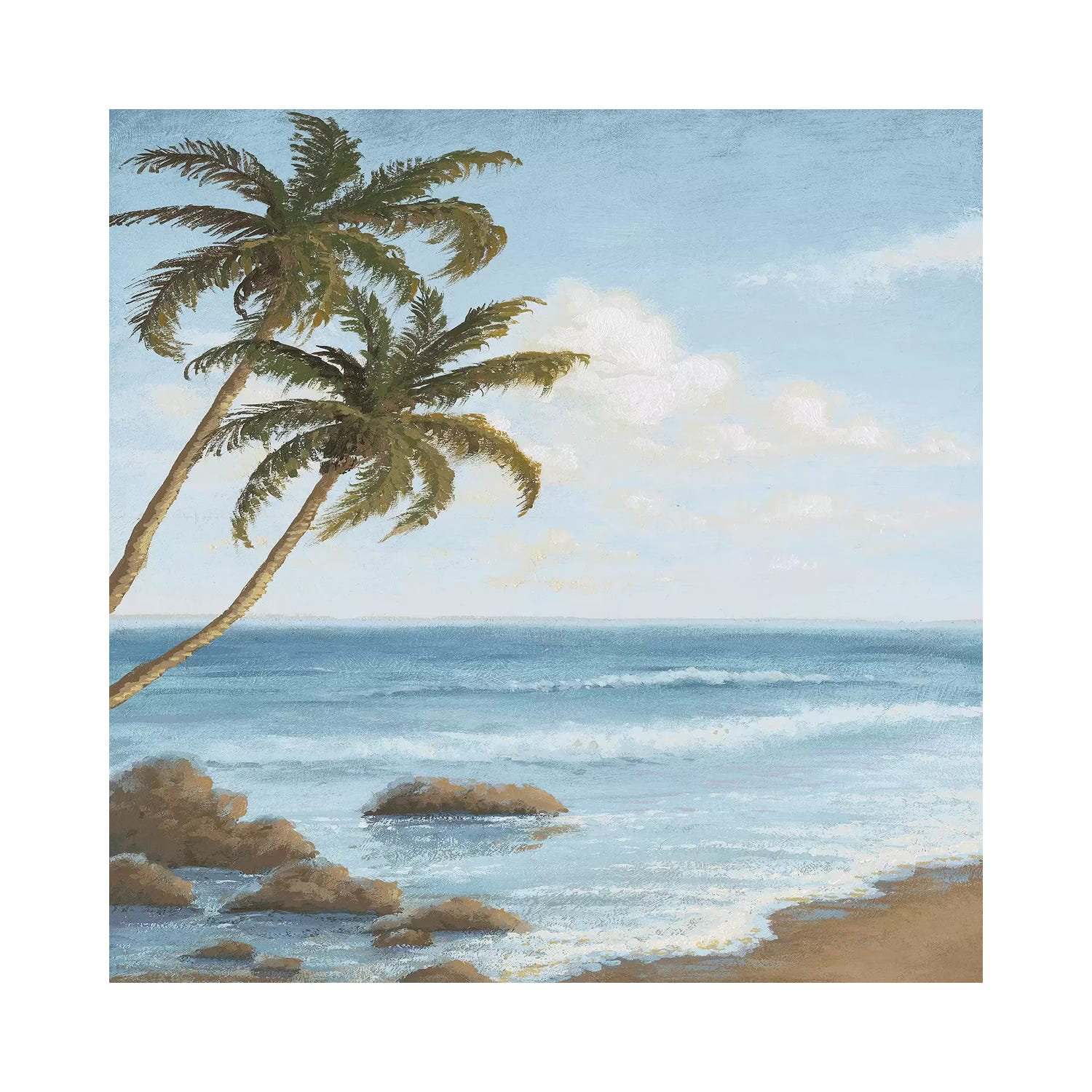 House of Hampton Atlantic I by Michael Marcon-Wrapped Canvas Painting ...