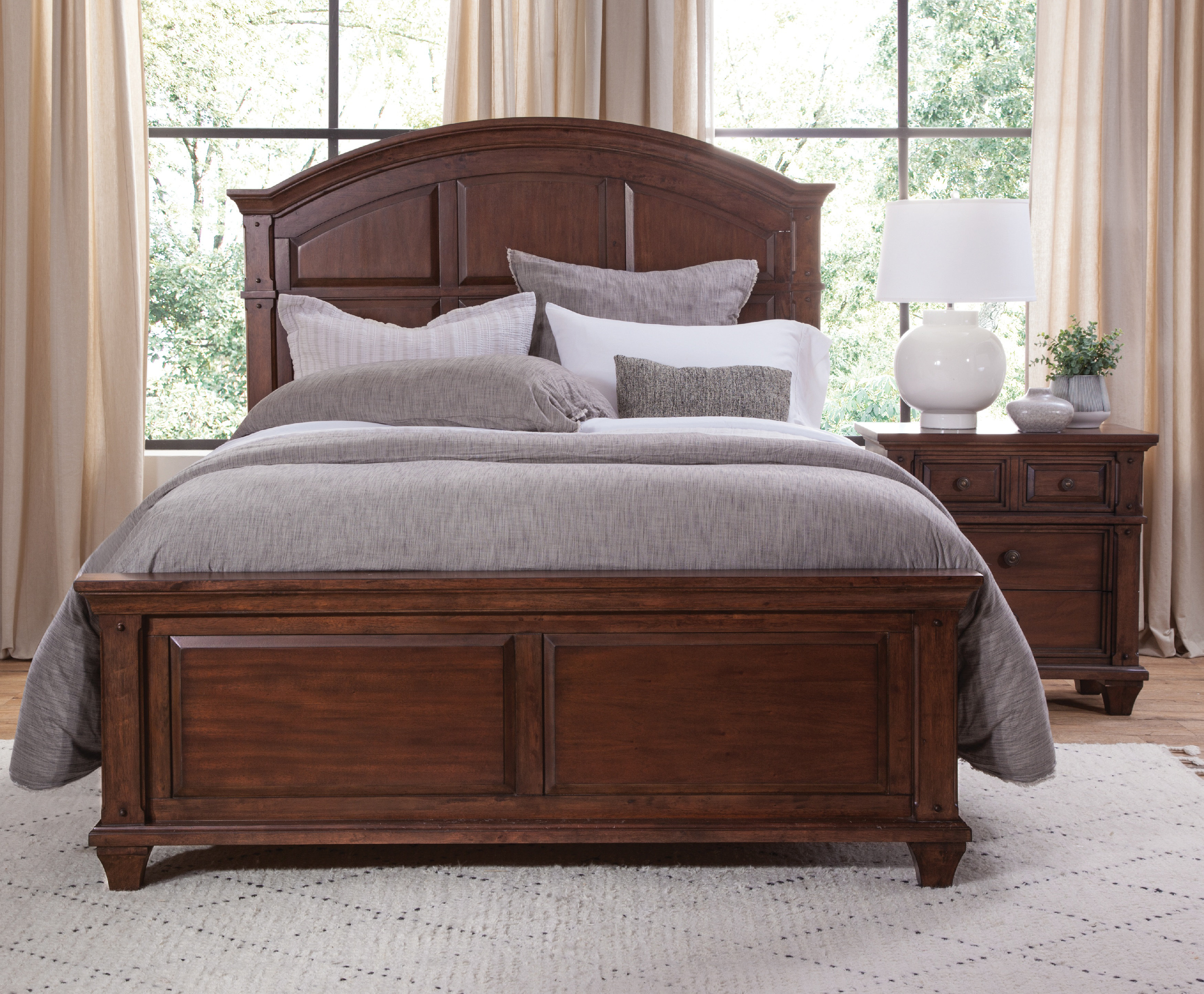 Sand & Stable™ Stratton Solid Wood Standard Bed & Reviews | Wayfair