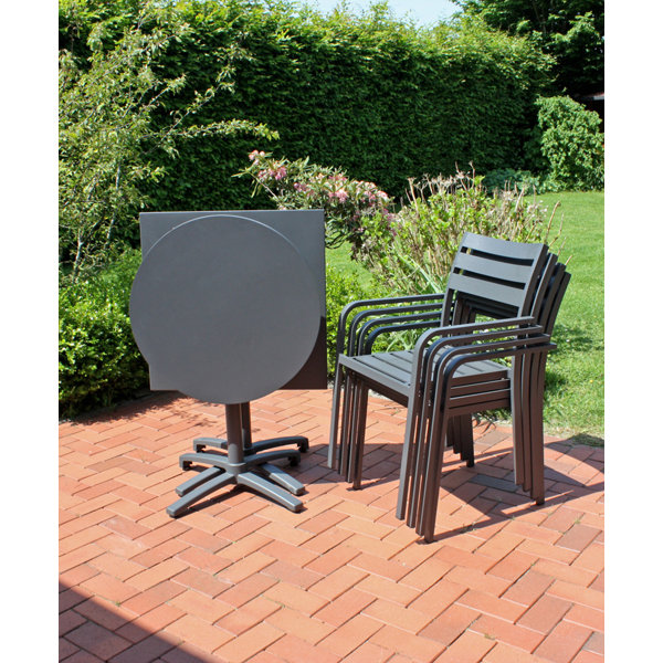 17 Stories Myel Rectangular 8 - Person 400cm Long Dining Set | Wayfair ...