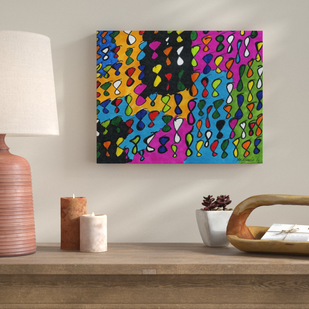 Trinx 'Infinite' Wrapped Canvas Print on Canvas | Wayfair