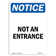SignMission Not an Entrance Sign | Wayfair