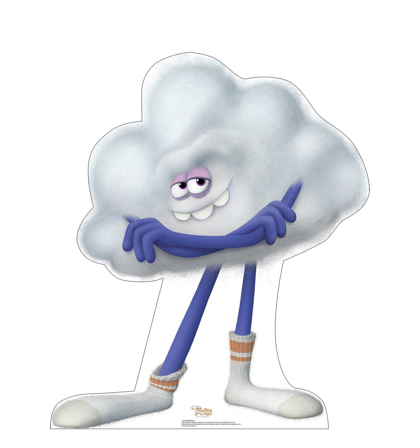 Advanced Graphics Cloud Guy (Trolls Band Together) | Wayfair