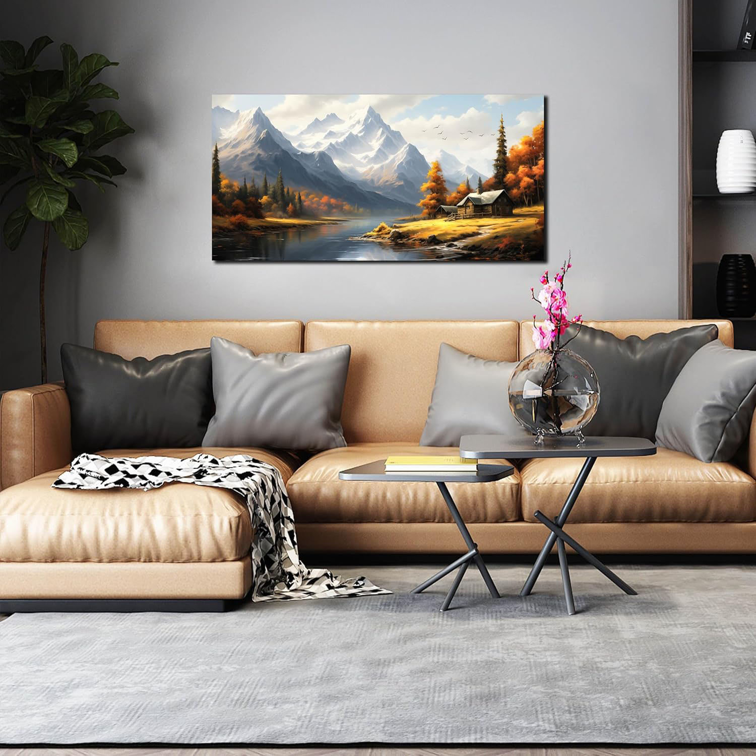 Millwood Pines Landscape Canvas Art Wall Decor For Living Room ...