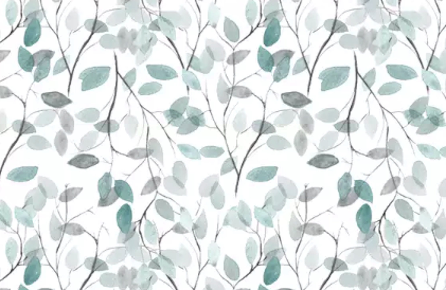 GK Wall Design Leaf Pattern Abstract Leaves Scandinavian Removable ...