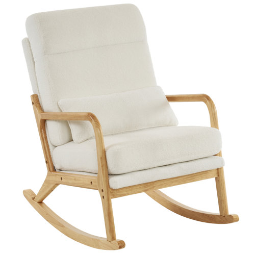 Upholstered Rocking Chairs You'll Love | Wayfair
