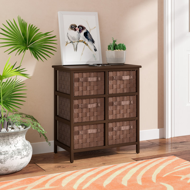 Bay Isle Home™ Sickles 6 Drawer Storage Chest & Reviews | Wayfair