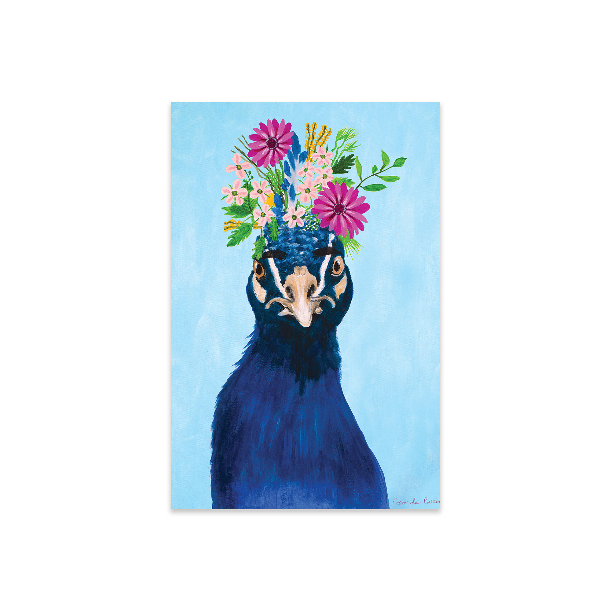 Winston Porter " Frida Kahlo Peacock " by Coco De Paris - Wayfair Canada