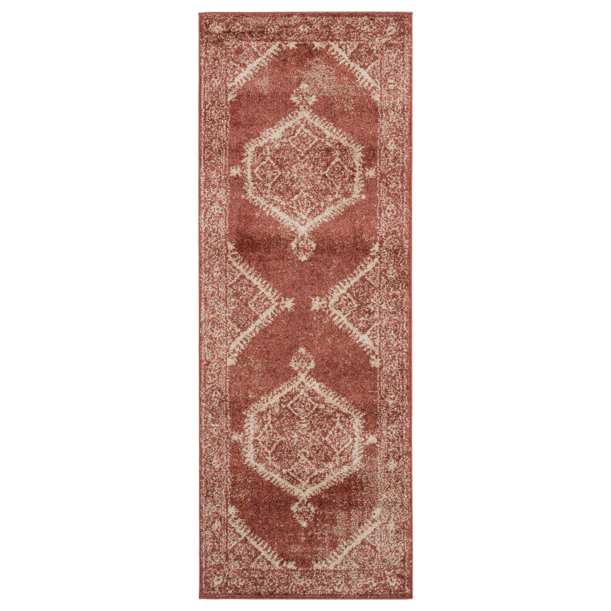 World Menagerie Hicklin Oriental Brick Red Area Rug | Wayfair