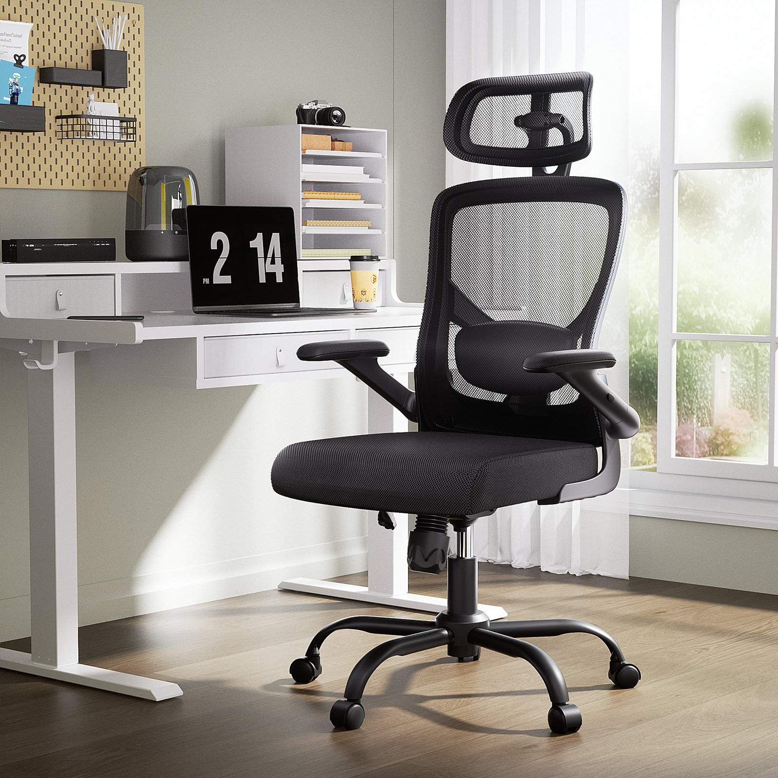 Inbox Zero Mertle Ergonomic Office Task Chair with Adjustable Lumbar ...