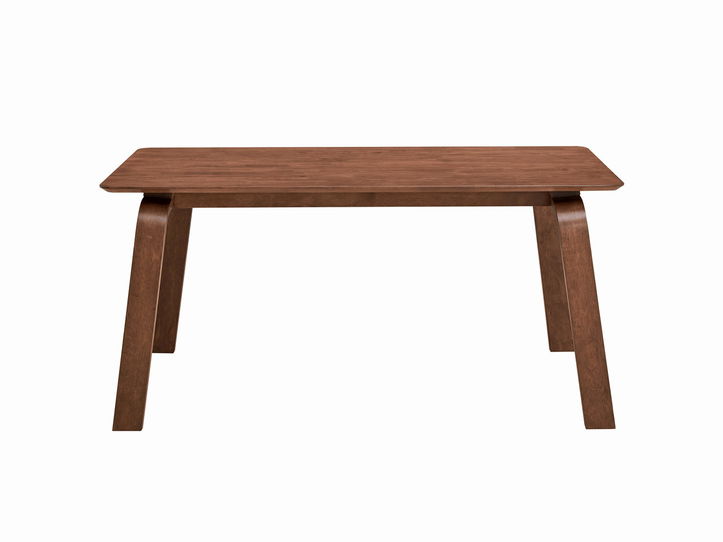 August Grove® Dultz Walnut Finish Dining Table | Wayfair