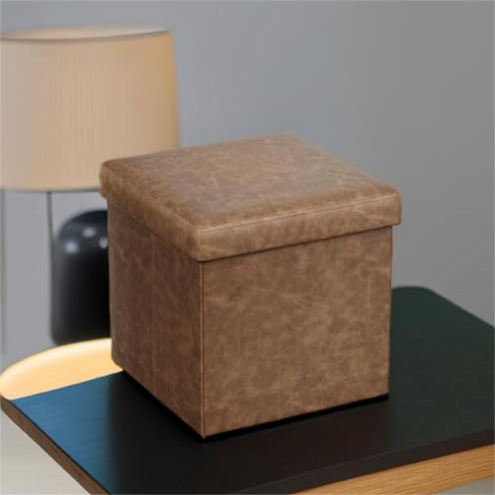 Ebern Designs Collection - 15 Inches Ottoman With Storage, Footstool ...