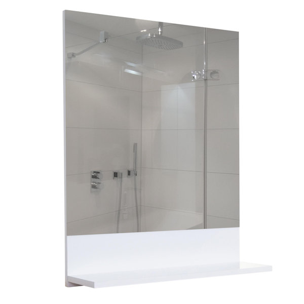 Metro Lane Stanford Mirror with Shelves & Reviews | Wayfair.co.uk