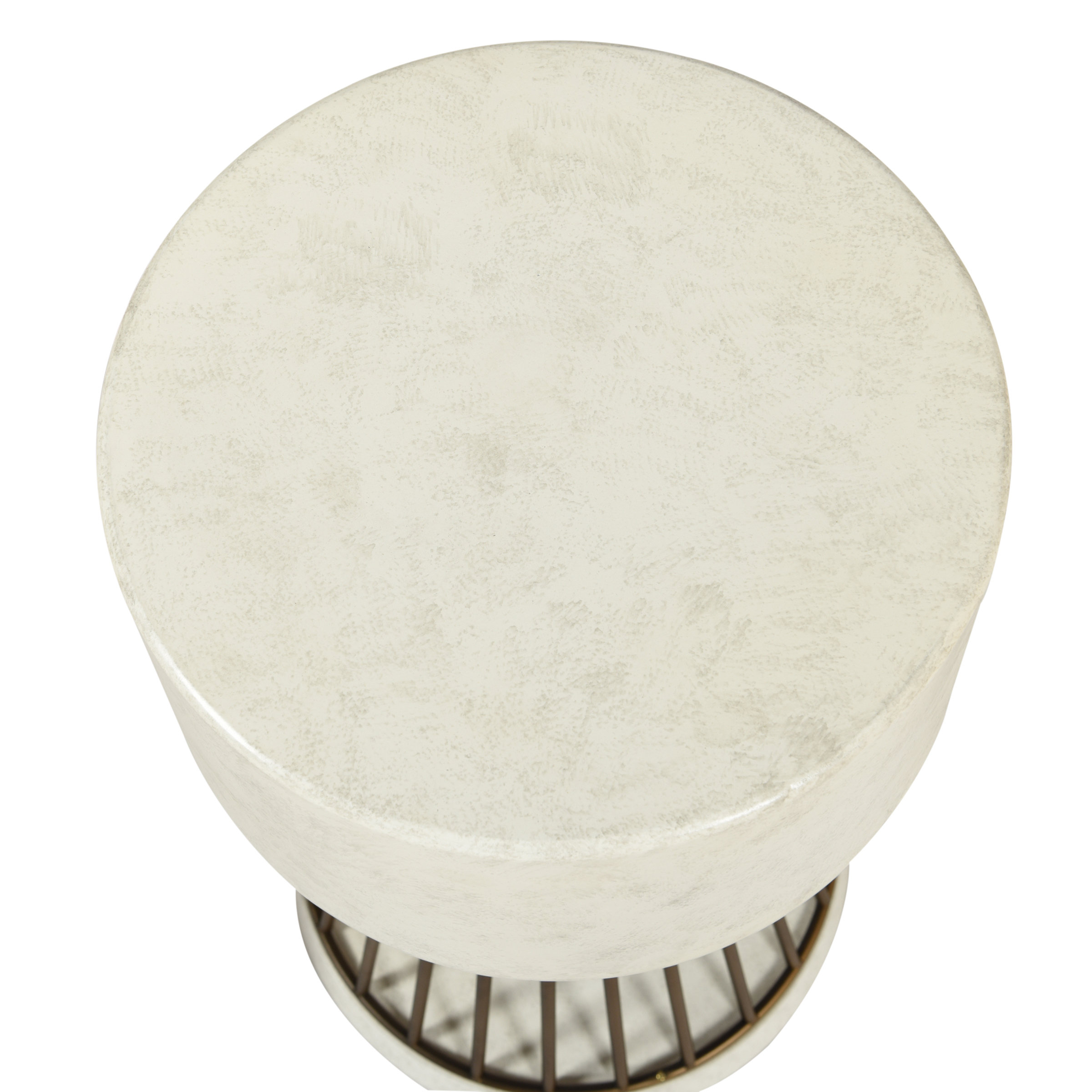 StyleCraft Home Norman Wyatt Home - Conner Side Table - Cement Gray ...