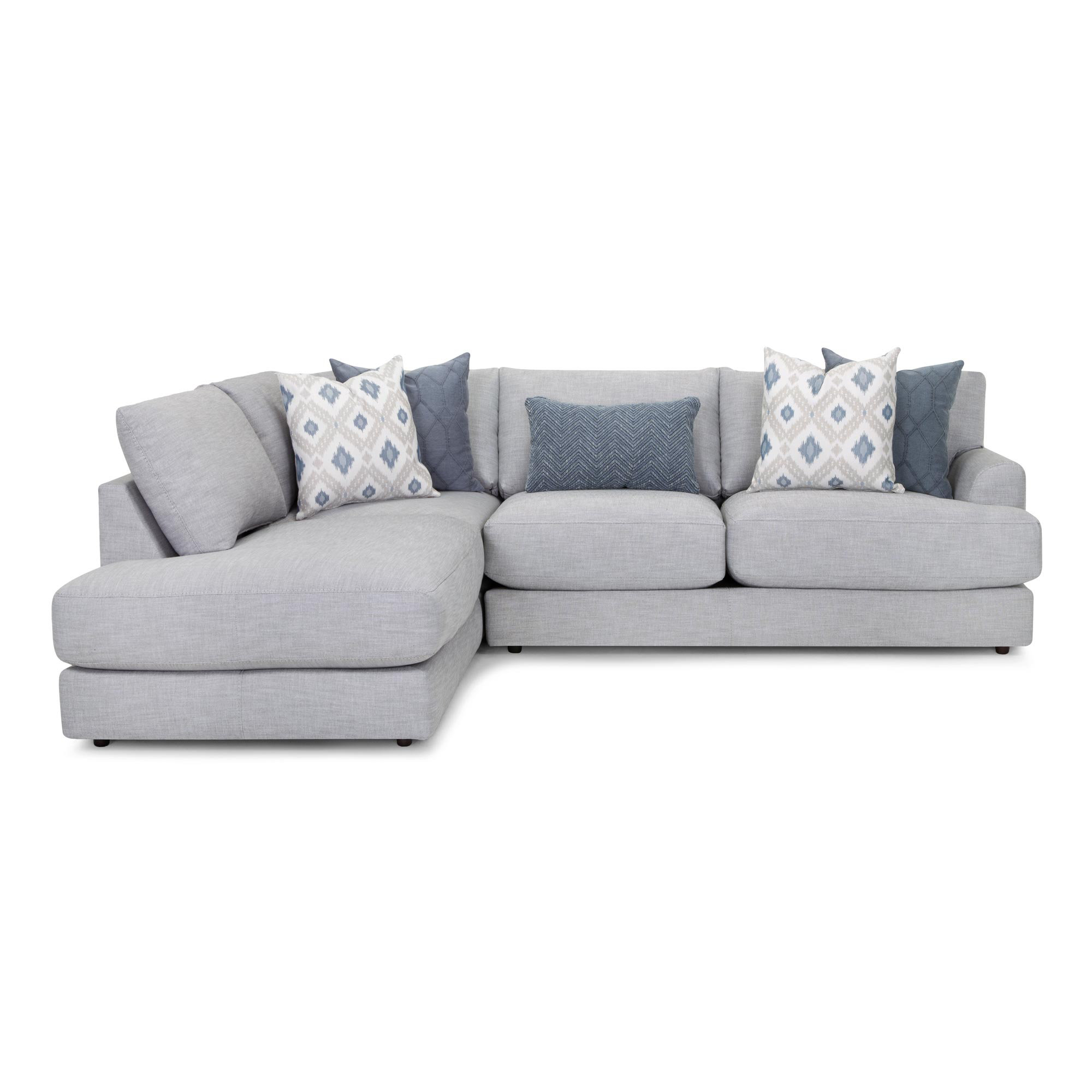 Latitude Run® Fiarvayle 110" Wide Left Hand Facing Sofa & Chaise ...