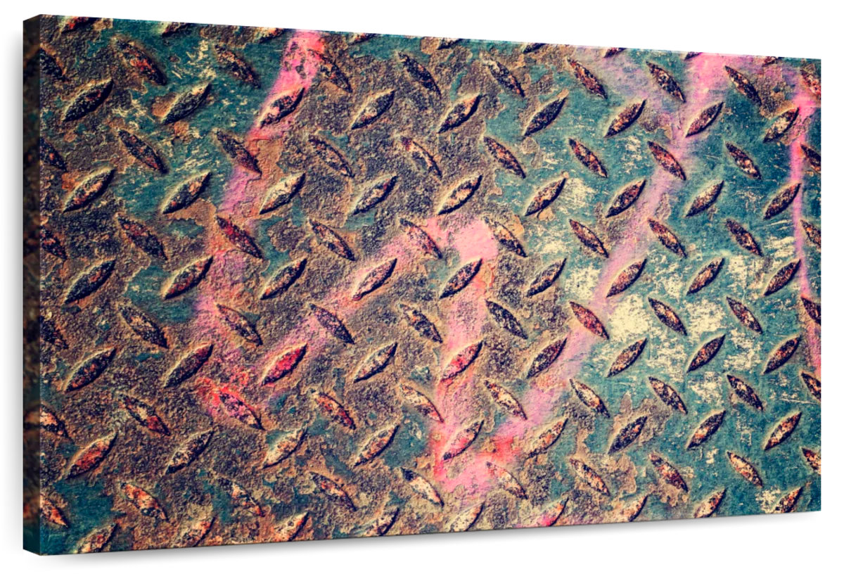 Bungalow Rose Kerner Abstract Metal Plate | Wayfair