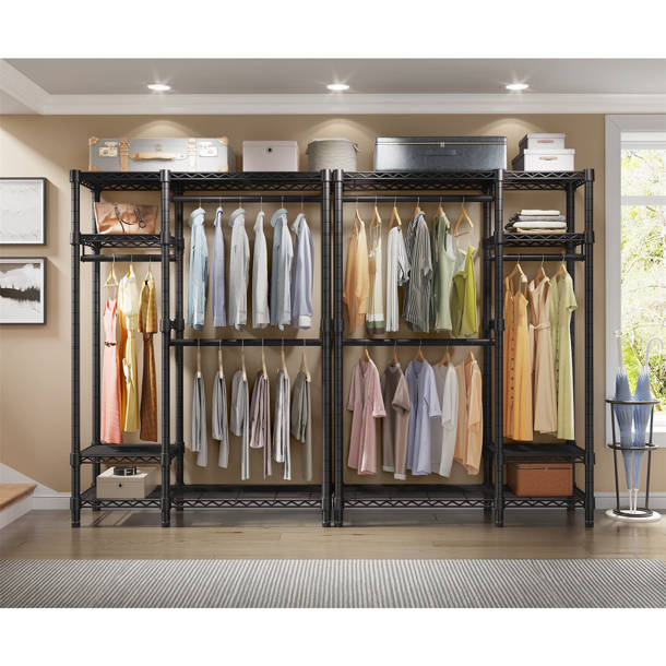 Rebrilliant Killashandra 45'' Metal Clothes Rack & Reviews | Wayfair