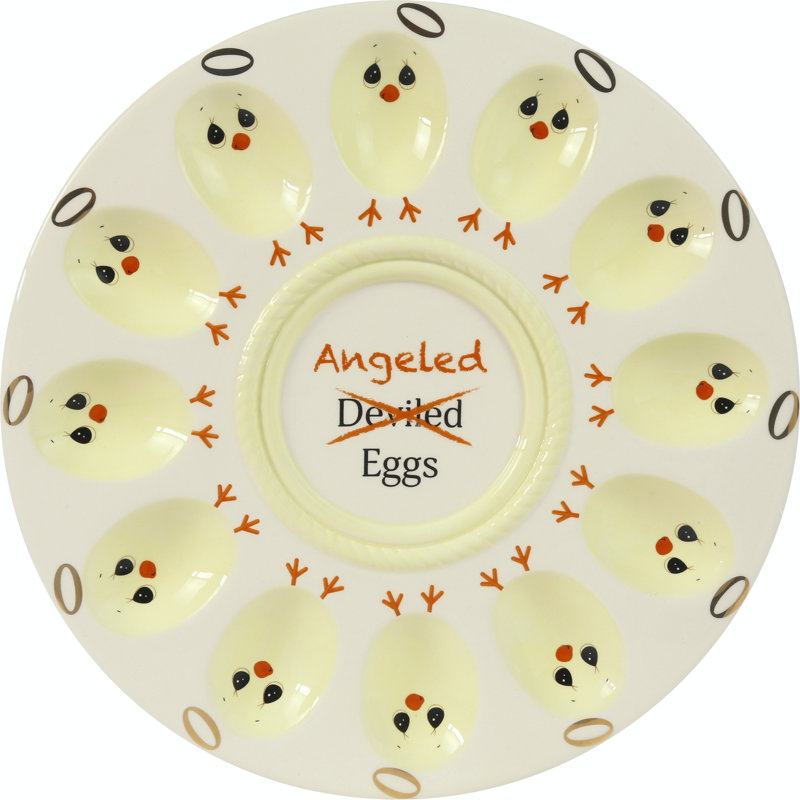 Precious Moments Angeled Eggs Platter | Wayfair