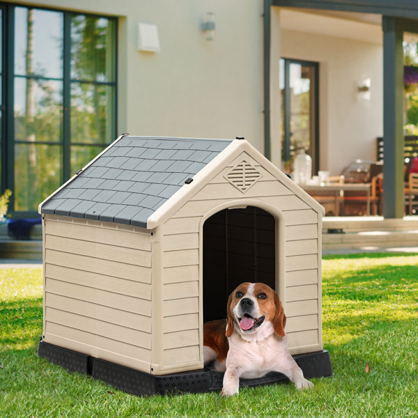 Archie & Oscar™ Shelia Plastic Portable Dog House & Reviews | Wayfair