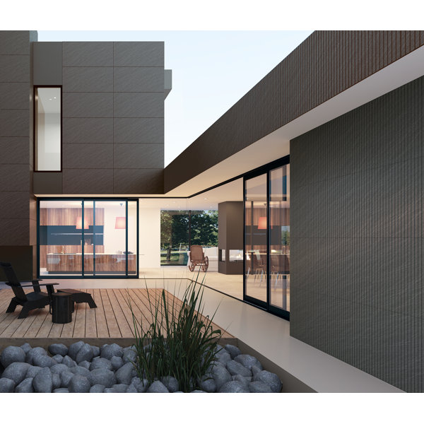 Mirrella 24" x 47" Porcelain Metal Look Wall & Floor Tile & Reviews ...