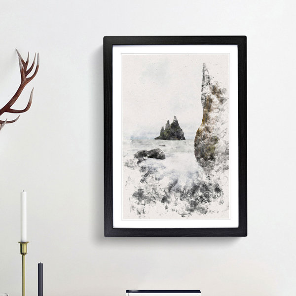 East Urban Home Ocean View from Black Sand Beach Iceland - Picture ...