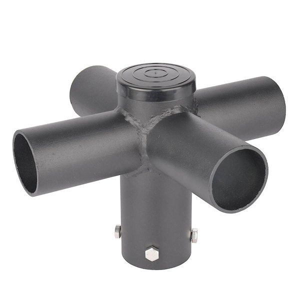 Choierled Lighting 90 Degree Quad Spoke Bracket Pole Top Mount For Slip ...