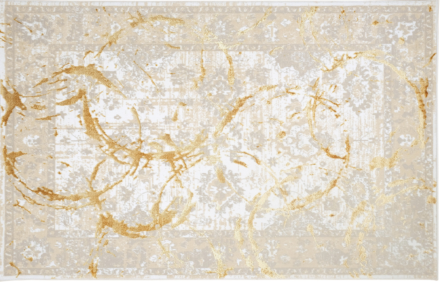 Darby Home Co 5' x 8' Beige Abstract Area Rug | Wayfair