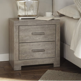 Gray Wood Nightstands You'll Love | Wayfair
