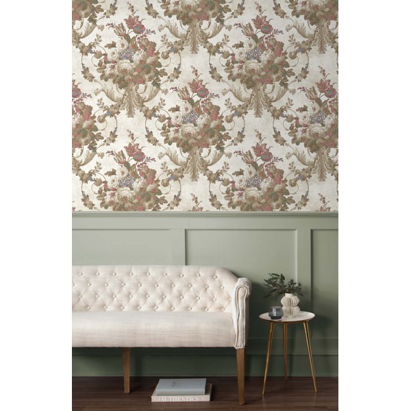 House of Hampton Designs Metallic Cream & Petal Pink Hamilton ...