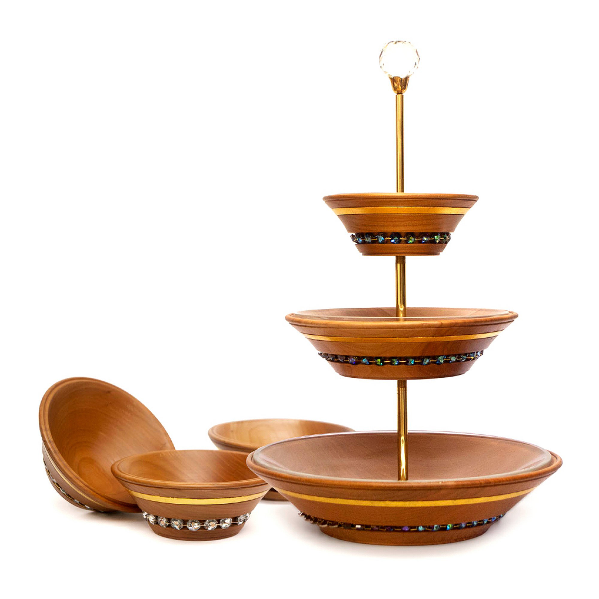 Natalis - Emozioni d'Arte Kasida Oase 6 Piece Serving Bowl Set | Wayfair