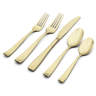 Oneida Moda Satin Champagne 20 Piece Fine Flatware Set & Reviews | Wayfair