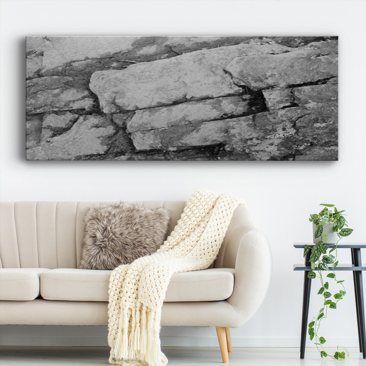 17 Stories Found Textures XIII-Gallery Wrapped Canvas - Wayfair Canada