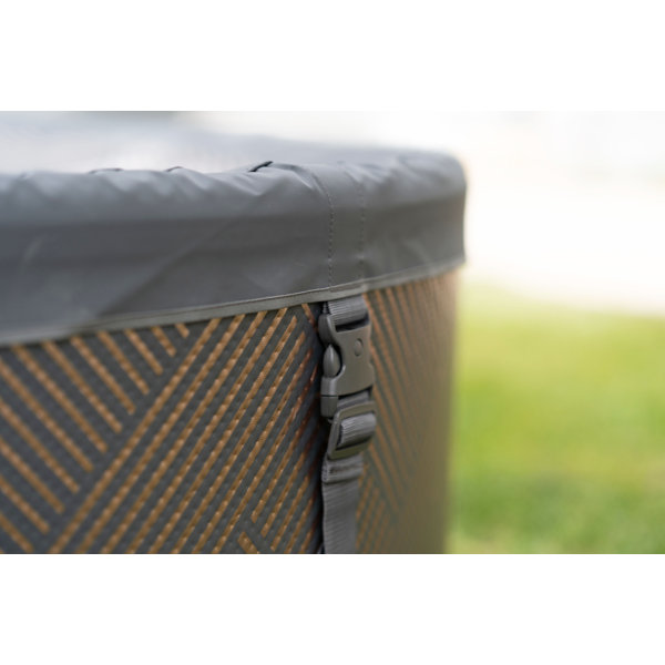 MSPA 120 Volt 6 - Person 138 - Jet Round Inflatable Hot Tub with ...