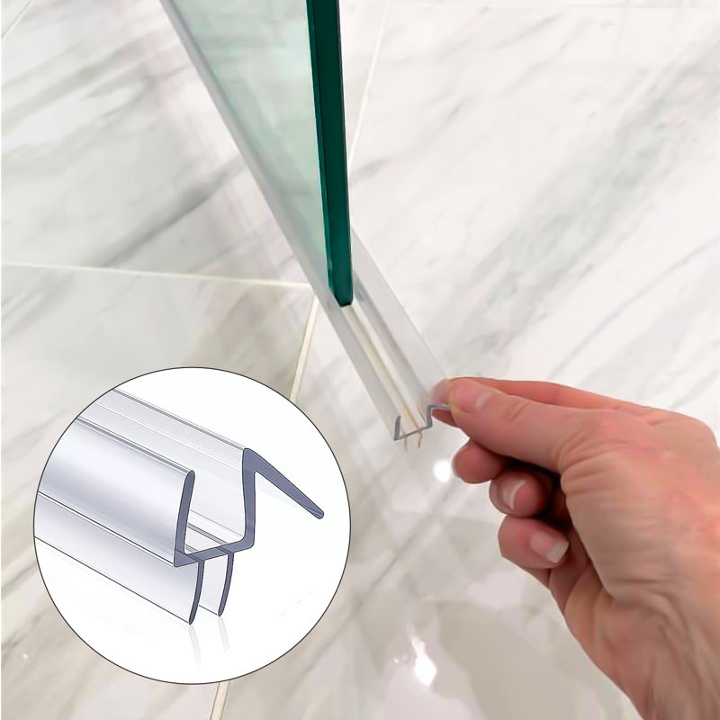 Fab Glass and Mirror Shower Door Sweep | Wayfair