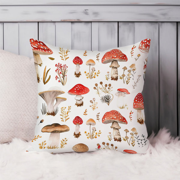 Gracie Oaks Davanee Floral Pillow Cover | Wayfair