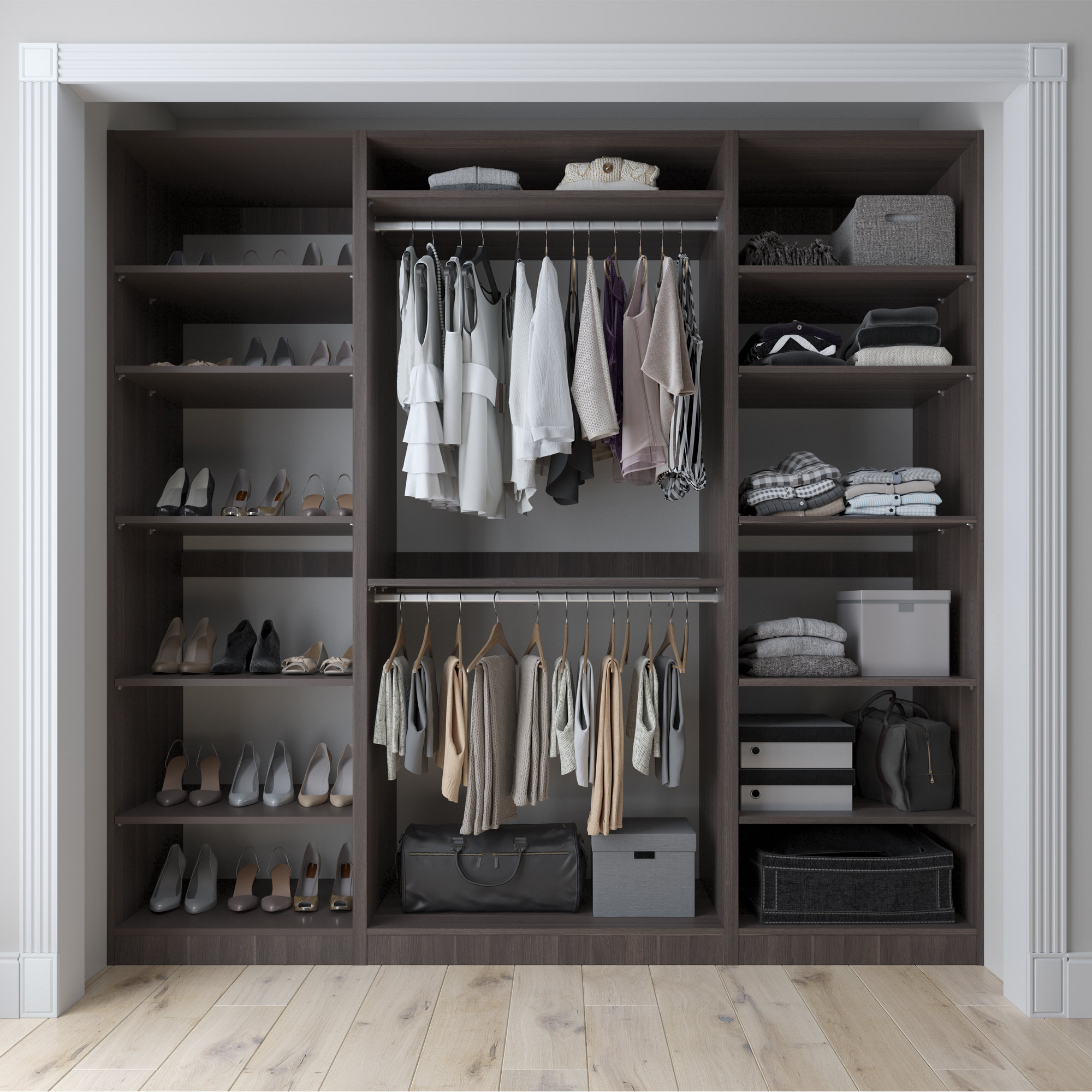 Closets & Co. 84" Closet System | Wayfair