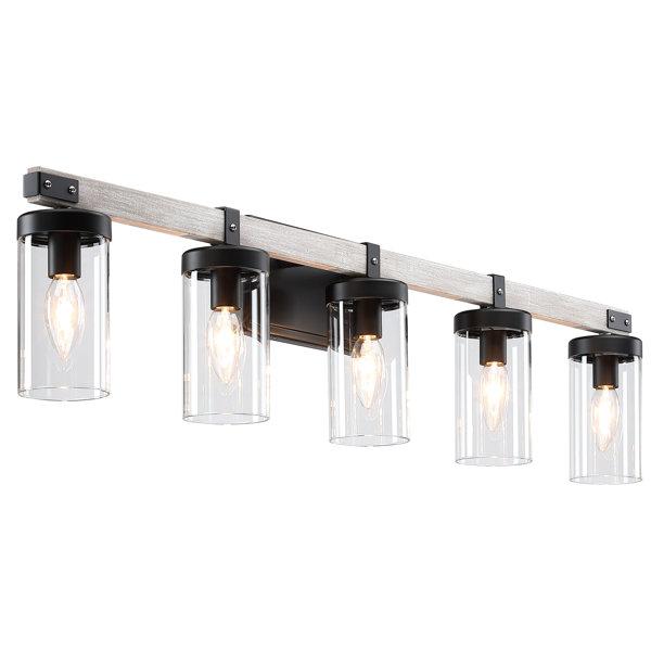 17 Stories Cessa 5 - Light Dimmable Vanity Light & Reviews | Wayfair
