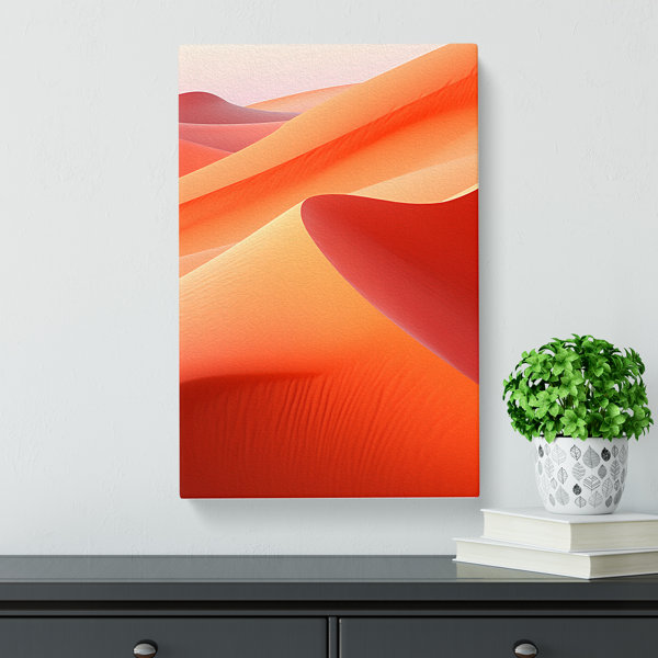 Natur Pur Desert Colour Field - Print | Wayfair.co.uk