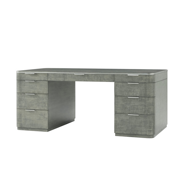 Theodore Alexander Hudson Solid Wood Executive Desk | Perigold