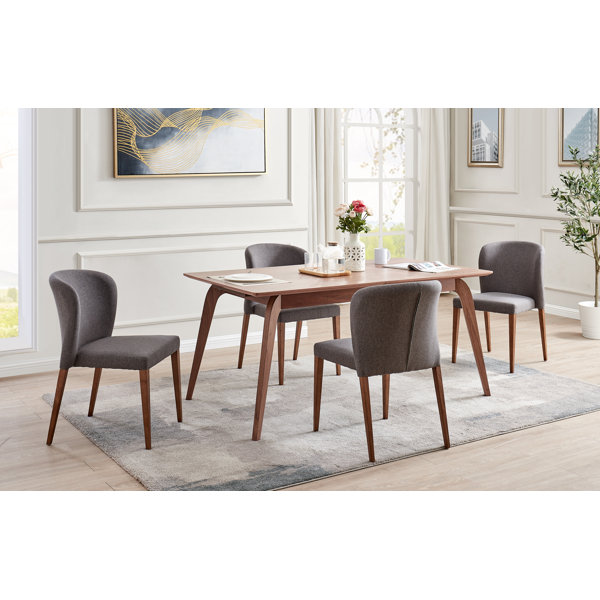 George Oliver Corder 5 - Piece Solid Wood Dining Set | Wayfair