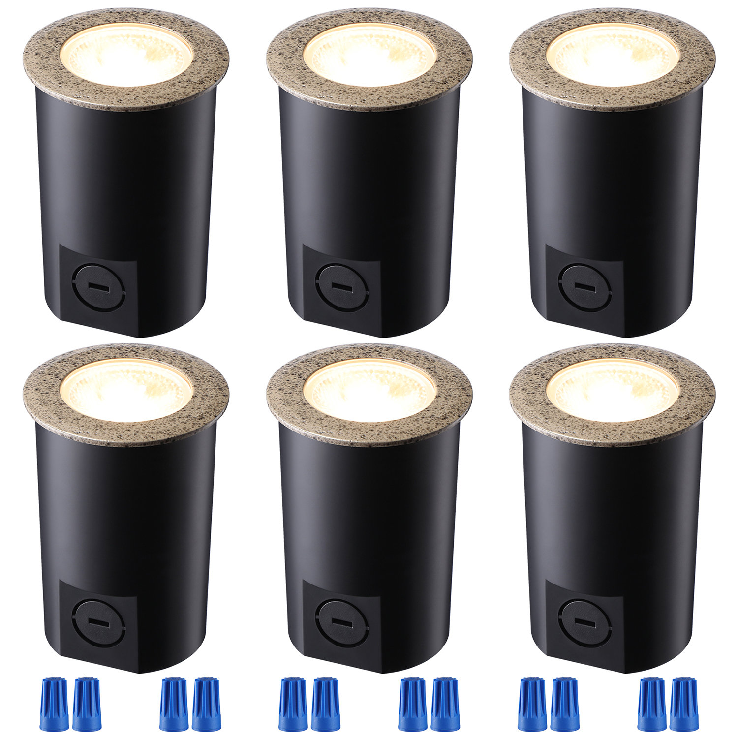 LEDVANS LED In-ground Landscape Well Light Low Voltage IP67 Waterproof ...