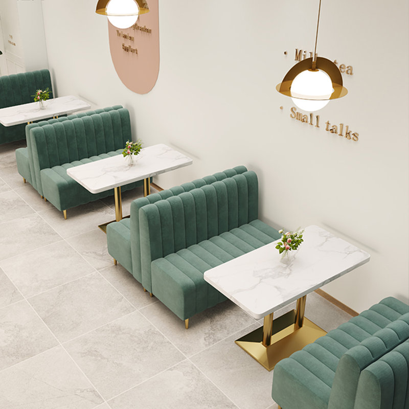 Canadian Linen Simple cafe dessert shop restaurant leisure bench | Wayfair