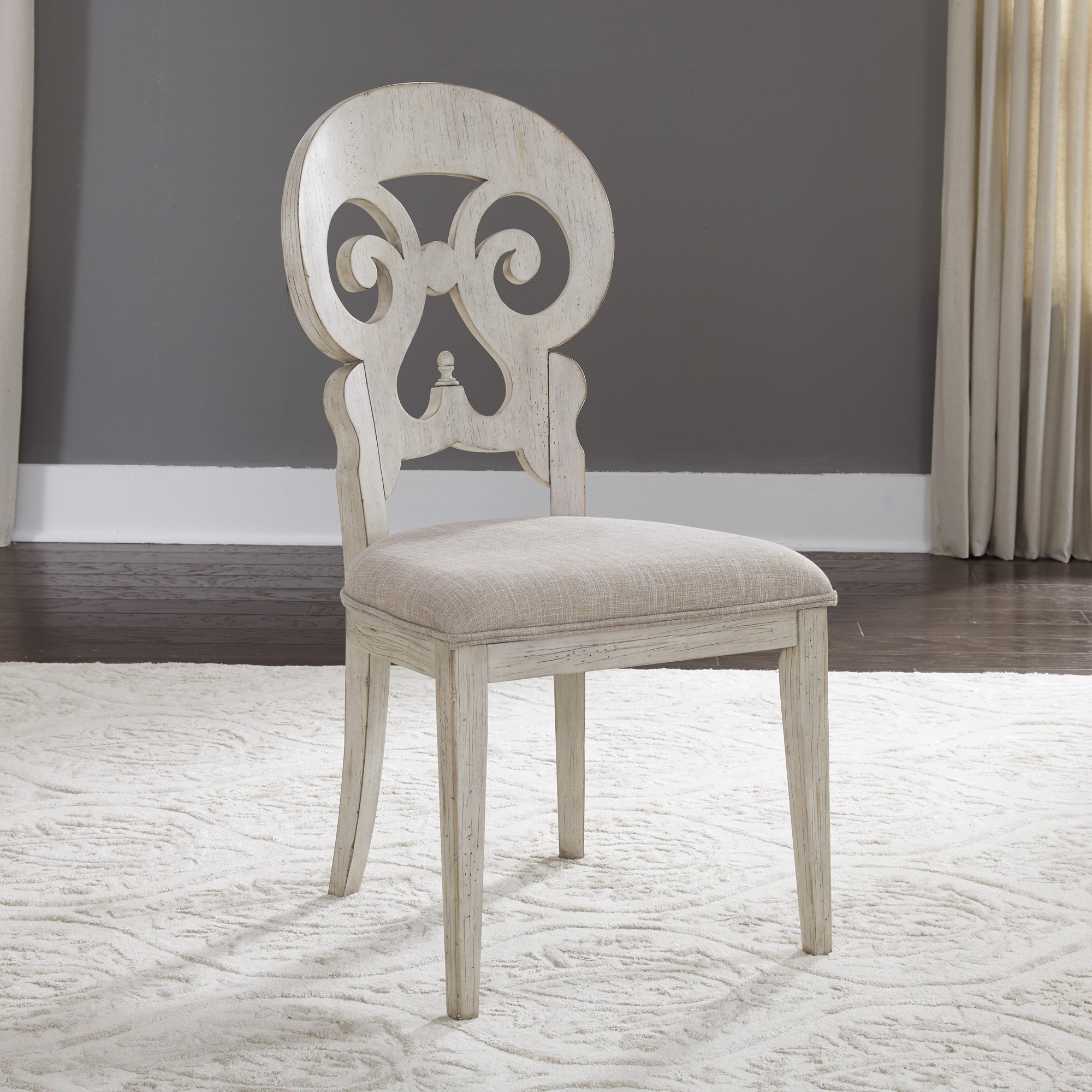 Liberty Furniture Farmhouse Reimagined Splat Back Side Chair | Wayfair