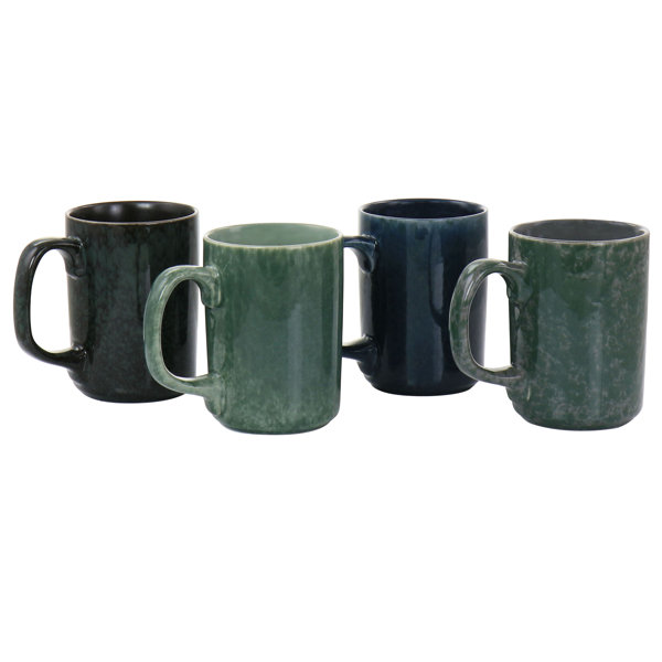 Mr. Coffee 4 Piece Coffee Mug Set & Reviews | Wayfair