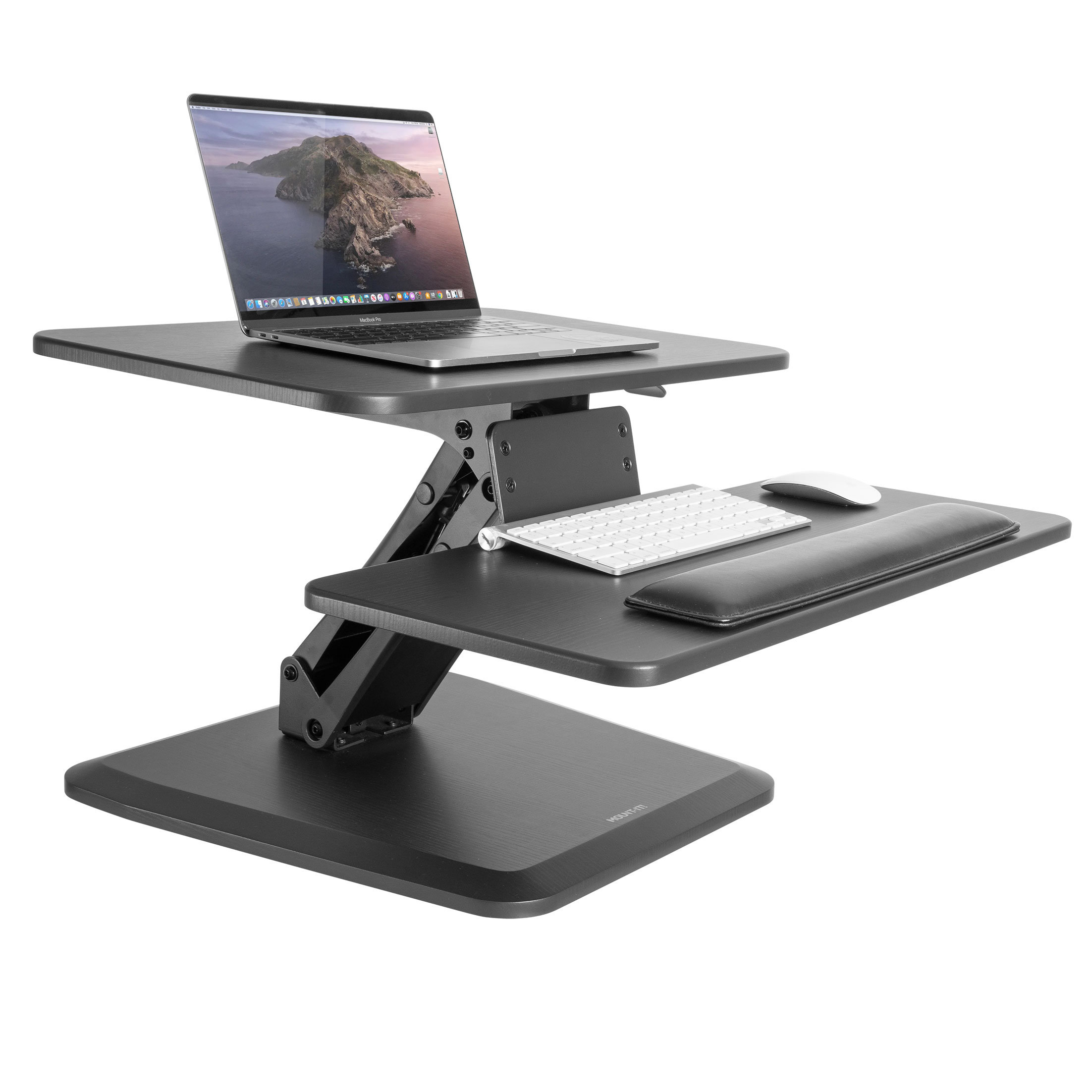 Mount-it Sit Stand Height Adjustable Desk Mount & Reviews | Wayfair