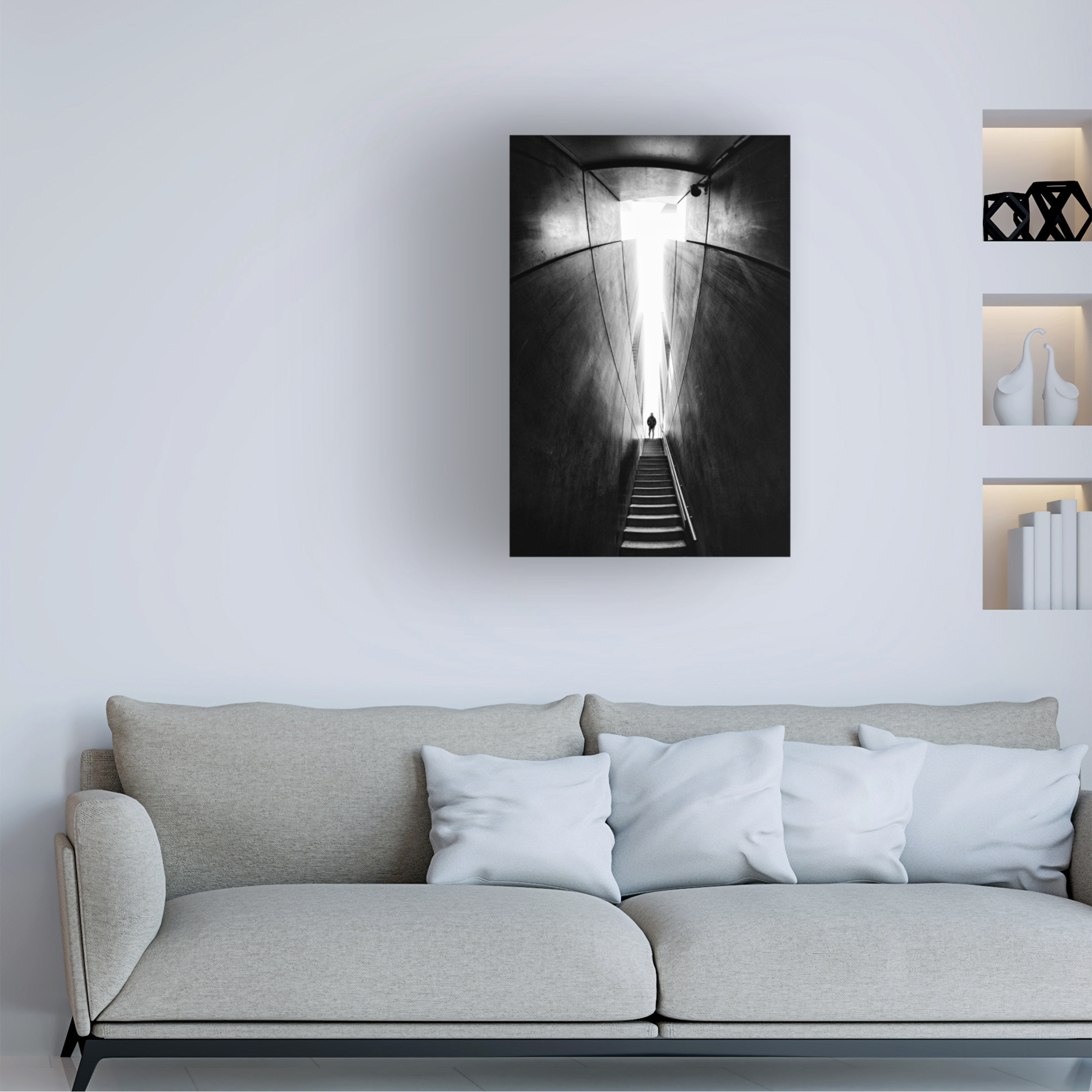 Ebern Designs Bolog Dasa Sauka Dark Soul Canvas Art | Wayfair