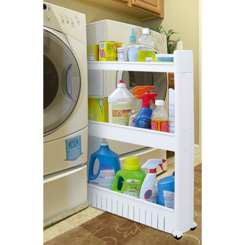 Belfry Kitchen Felicity Plastic Cabinet Shelving Rack & Reviews ...