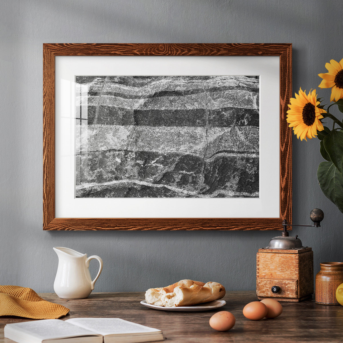 17 Stories Found Textures XI Framed On Paper Print - Wayfair Canada