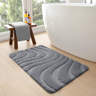 Ebern Designs Gagetown Microfiber Bath Rug with Non-Slip Backing ...